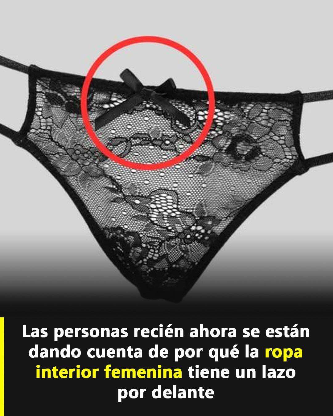 El inesperado origen del lacito en la ropa interior femenina que pocos ...